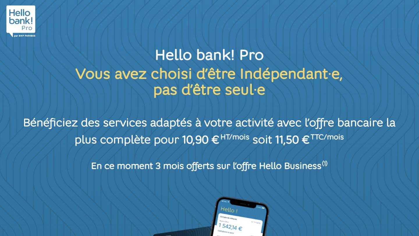 Compte pro : les avantages d'Hello bank ! Pro sont incontournables pour ...