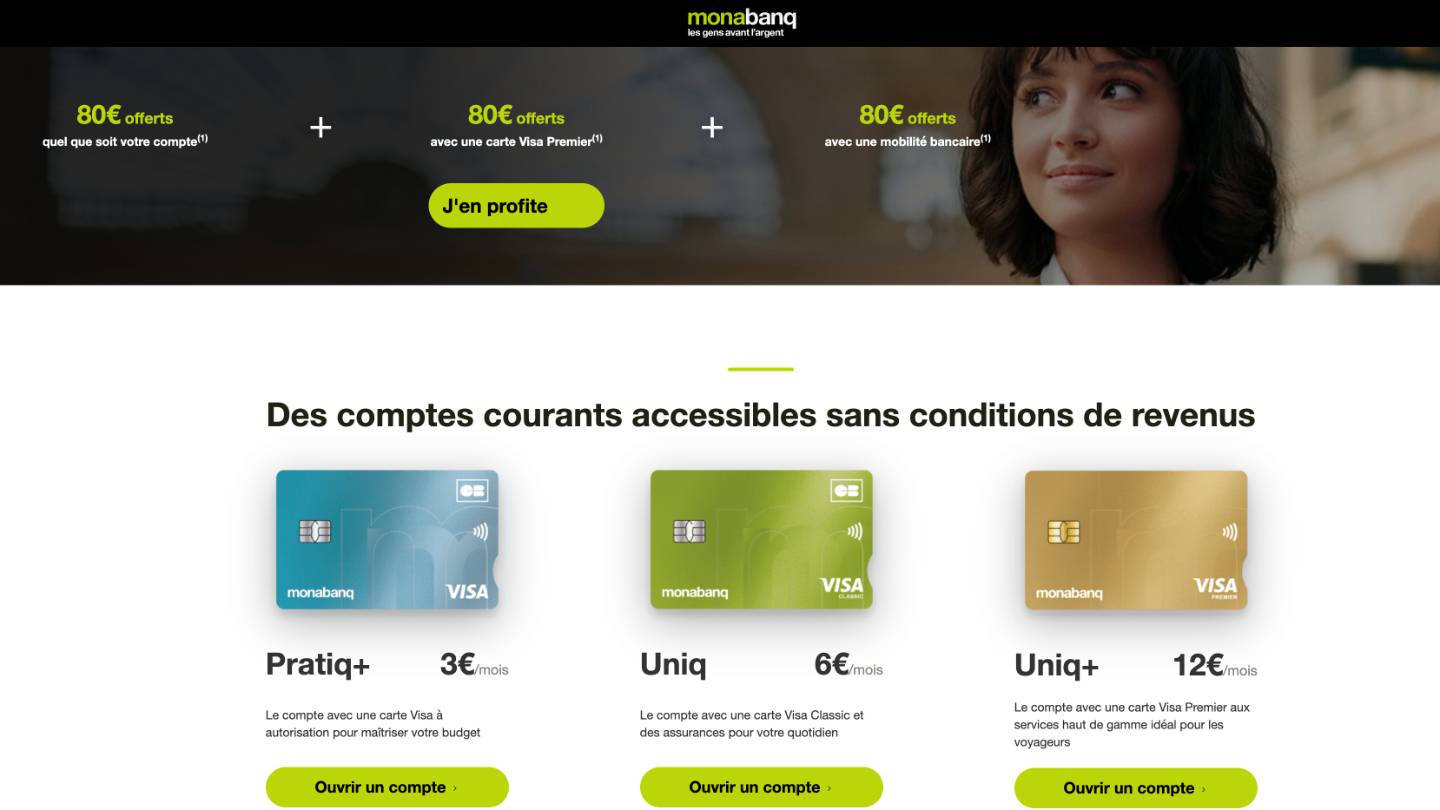 Monabanq : 240 euros de bonus pour les nouveaux clients jusqu'au 24 juillet