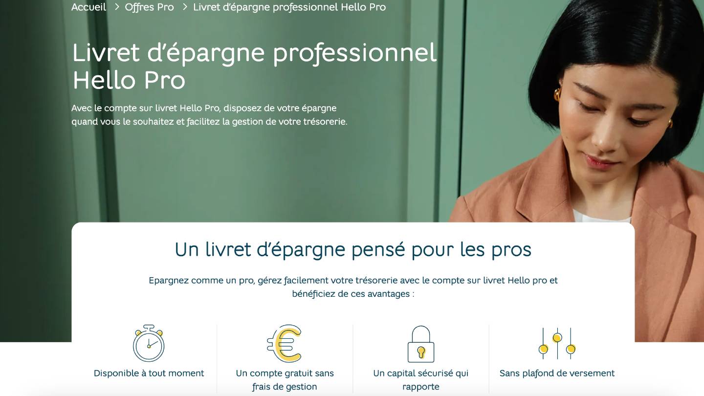 Compte pro : boostez votre trésorerie avec le livret d'épargne Hello Pro